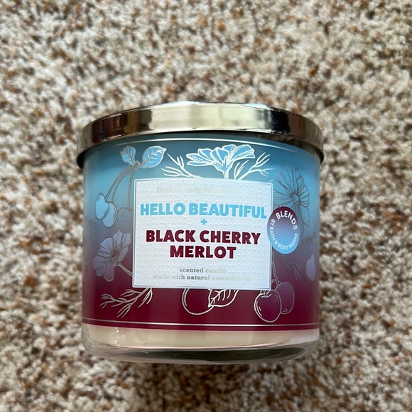 Bath & Body Works | Accents | Hello Beautiful Black Cherry Merlot ...